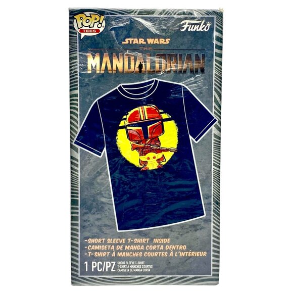 Funko | Shirts | Funko Boxed Tee The Mandalorian Cute Child Sun Baby ...
